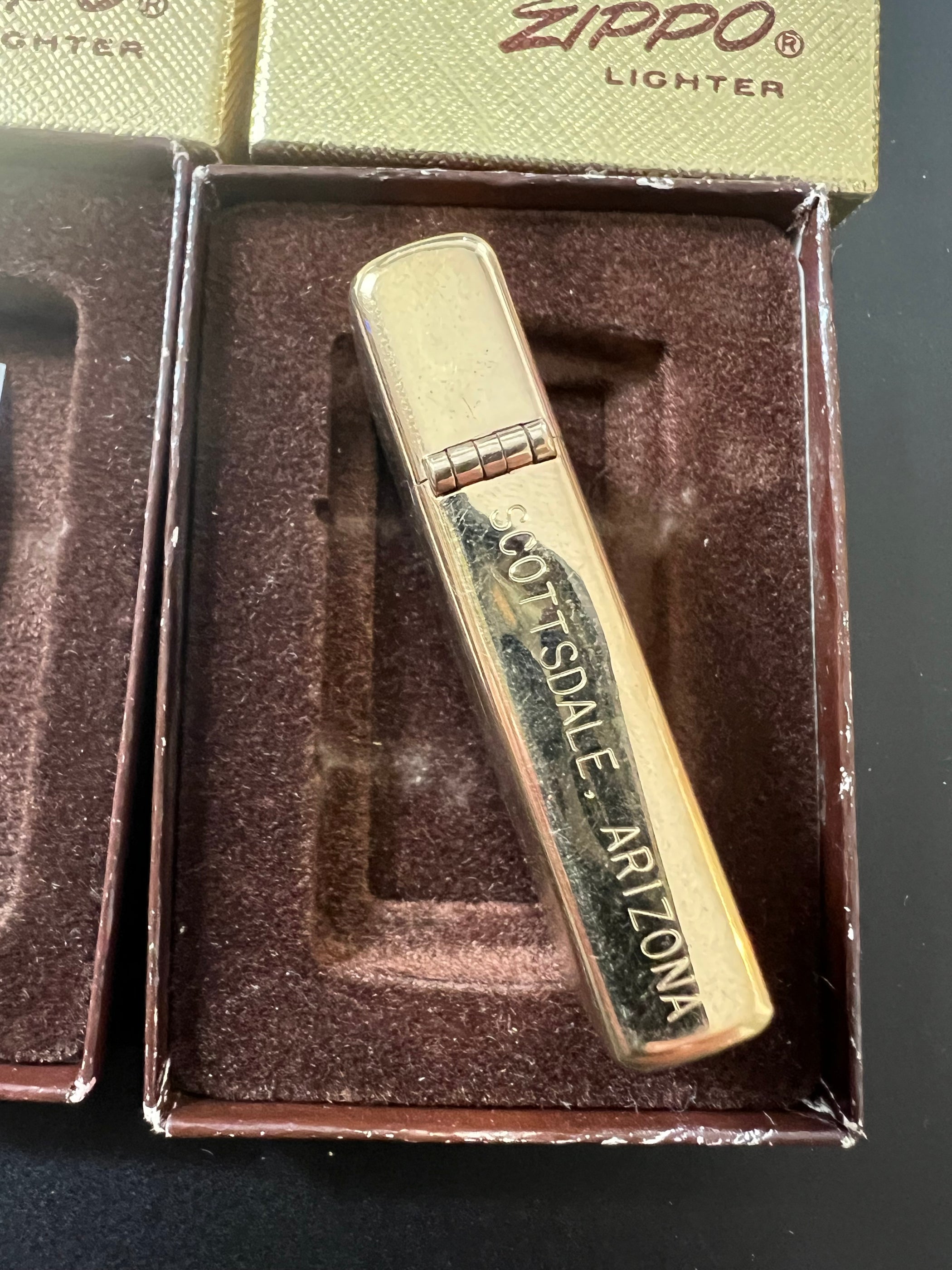 Rare Zippo 1976 Golden Elegance Salesman’s Sample Set — Collectors Flame