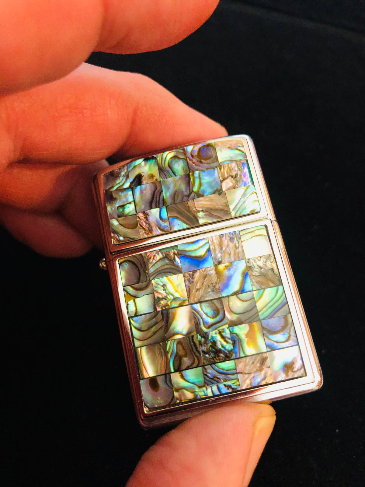 2002 Sea Weave Abalone Zippo - Stunning MIB — Collectors Flame